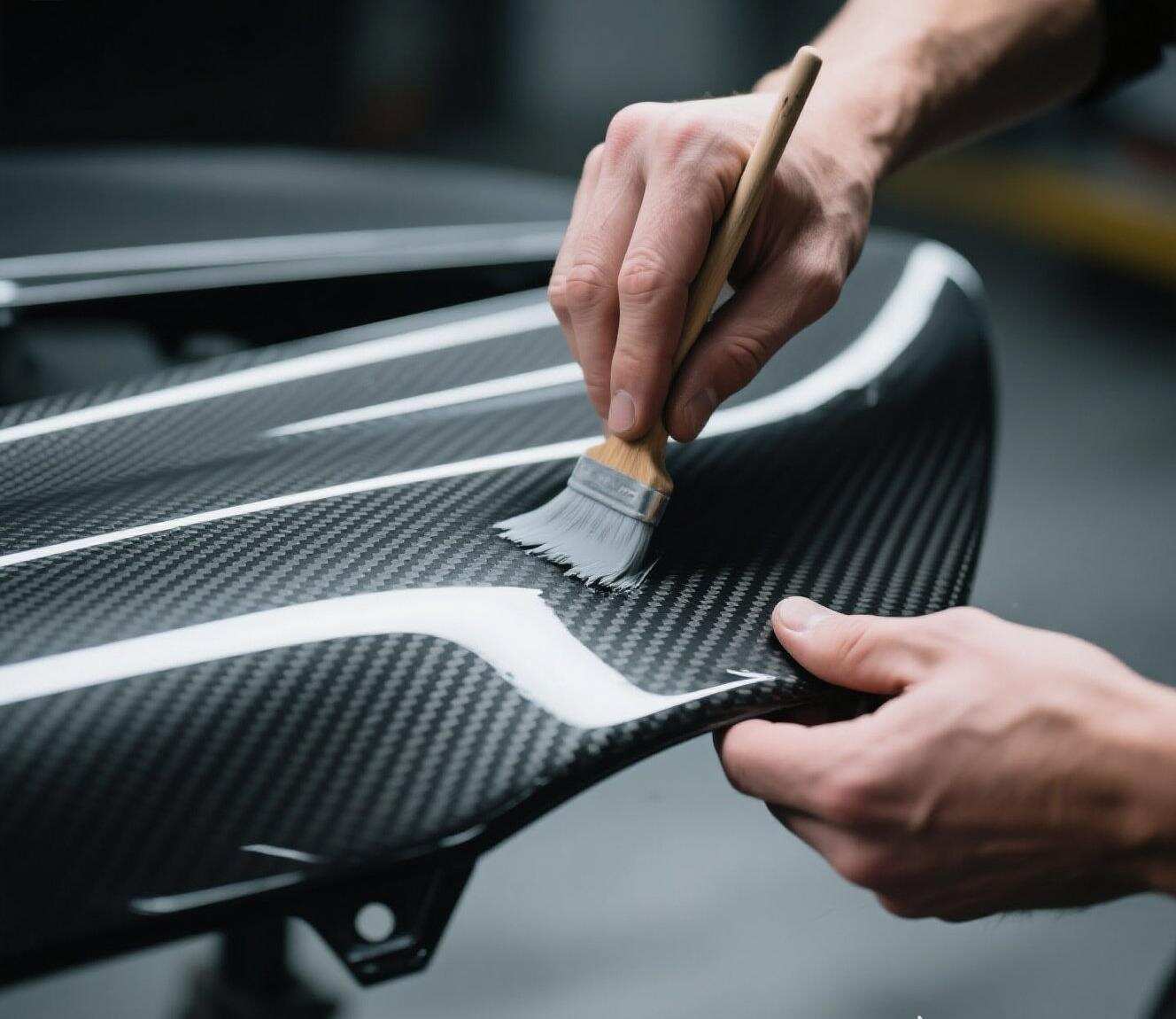 How to Paint Custom Carbon Fiber Parts Without Losing Strength ...
